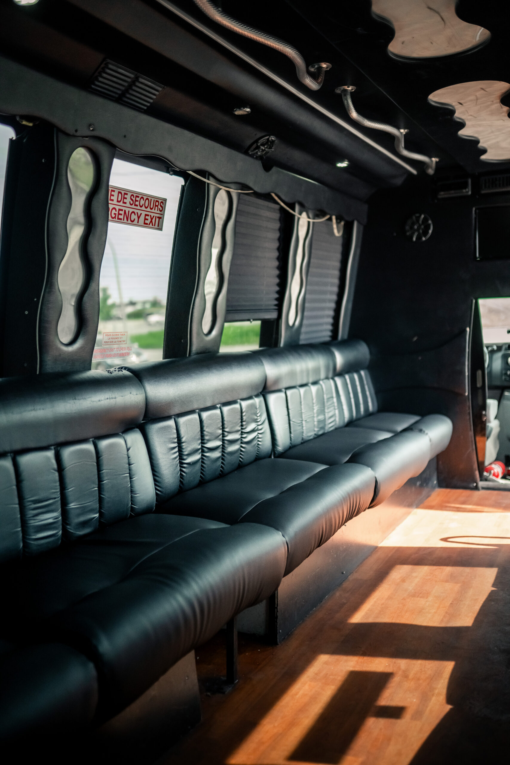 Ford E450 Black (Party Bus) - Link Limousines